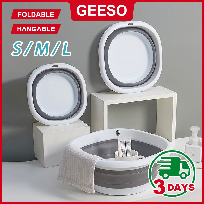 GEESO Multifunction Foldable Wash Basin Baldi Lipat Portable ...