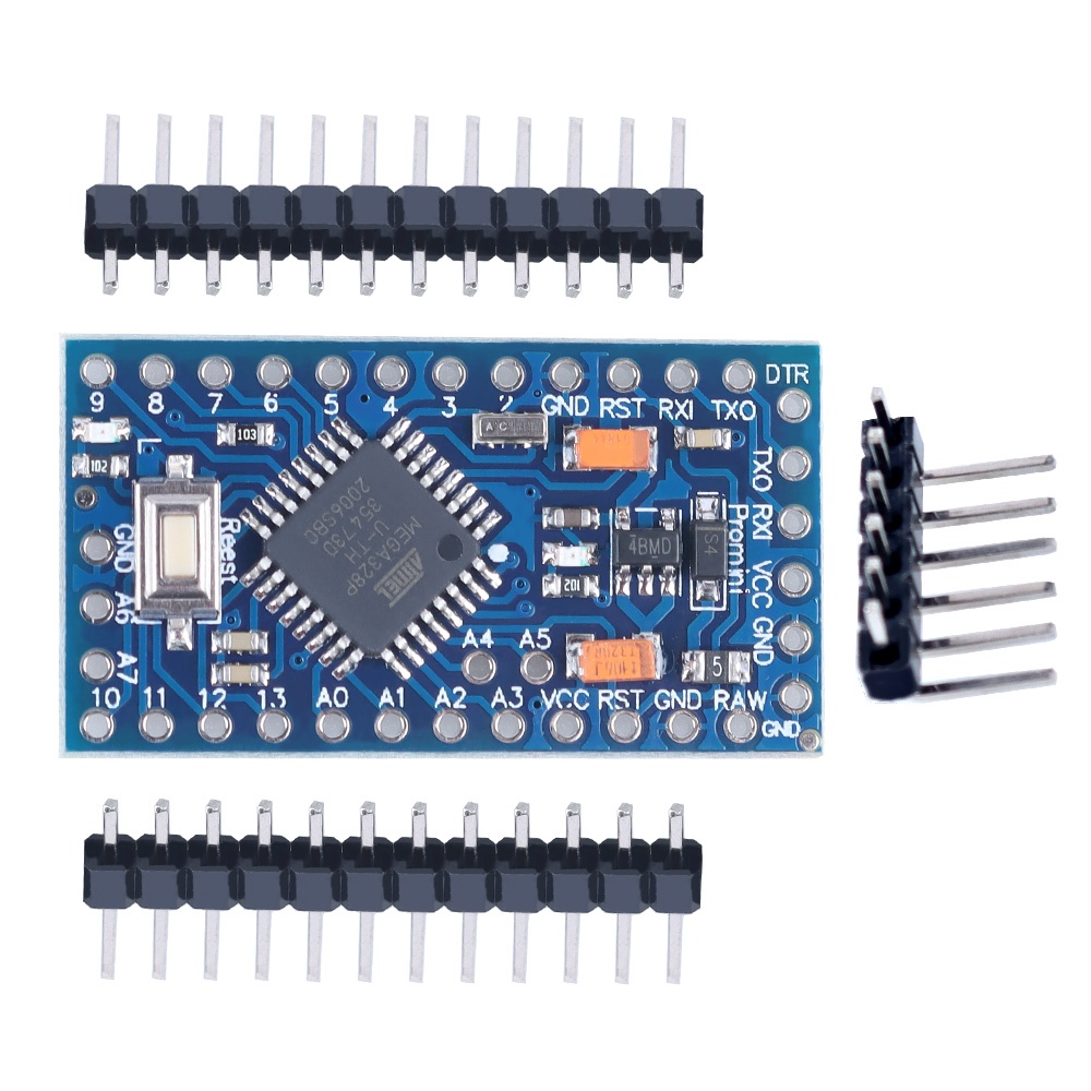 Pro Mini ATMEGA328P-AU Development Board 3.3V/5V Arduino Compatible | Shopee Malaysia