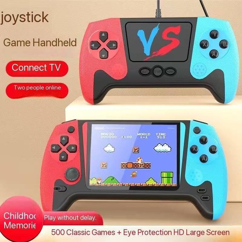 New Double Handheld Game Console Large Screen Classic Retro Nostalgic ...