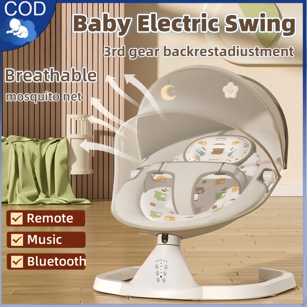 Baby Electric Swing Remote High Adjustable Auto Elektrik Bouncer With ...
