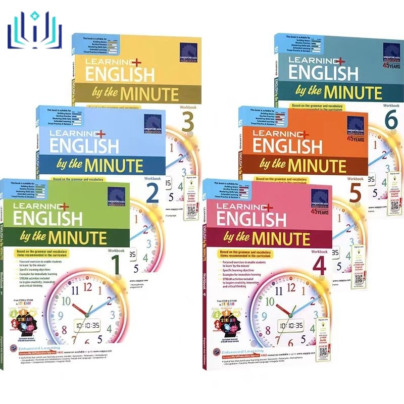English “SAP Learning English by the Minute Level 1/2/3/4/5/6” Primary ...