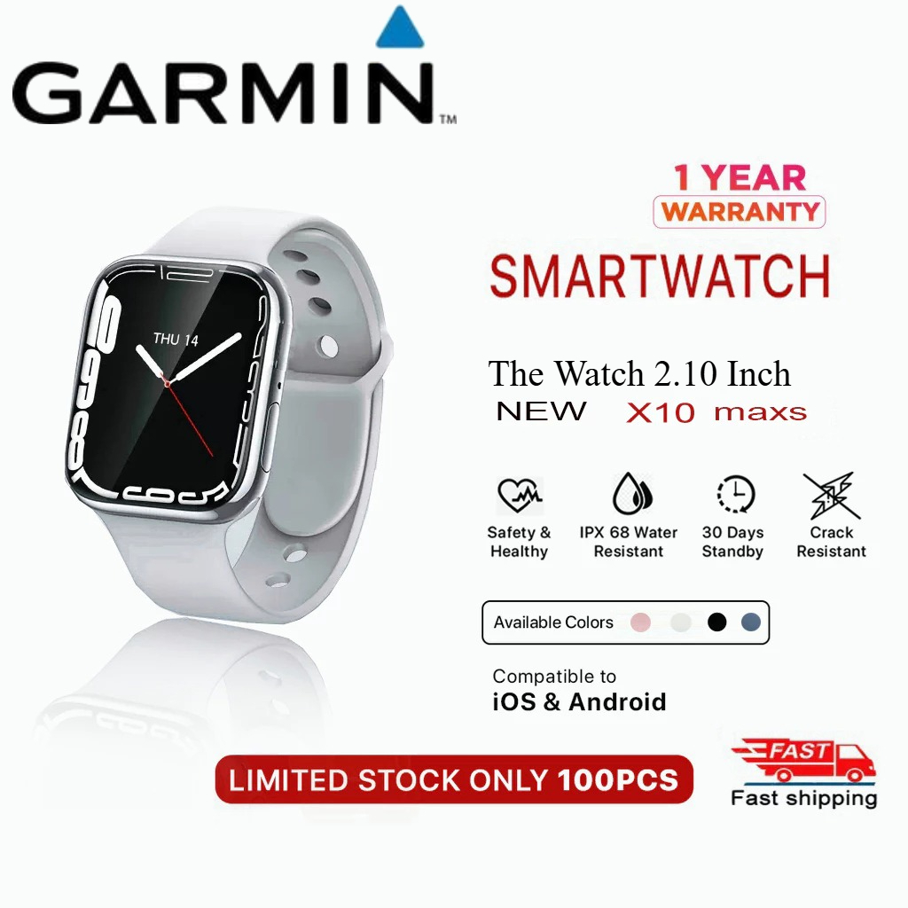 2025 Garmin Original Waterproof Smartwatch for iOS Android | 2.10 Inch ...