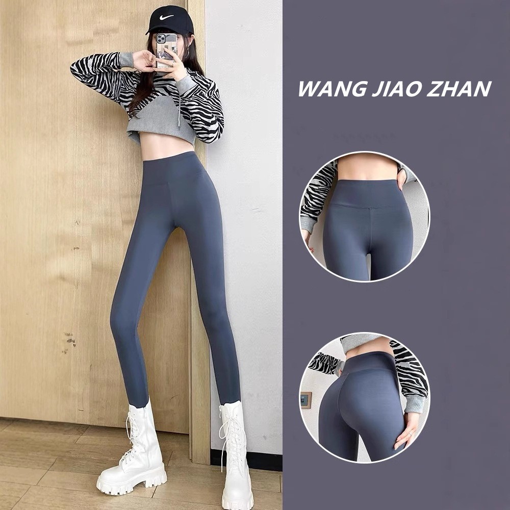 【WJZ】Women's Korean style fashion sports leggings yoga pants shark ...