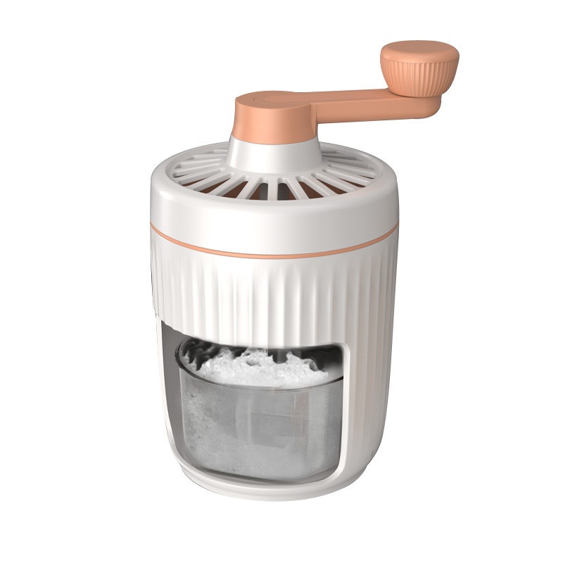 Shaved Ice Machine Mini Ice Crusher Hand Operated Shaved Ice Milkshake ...