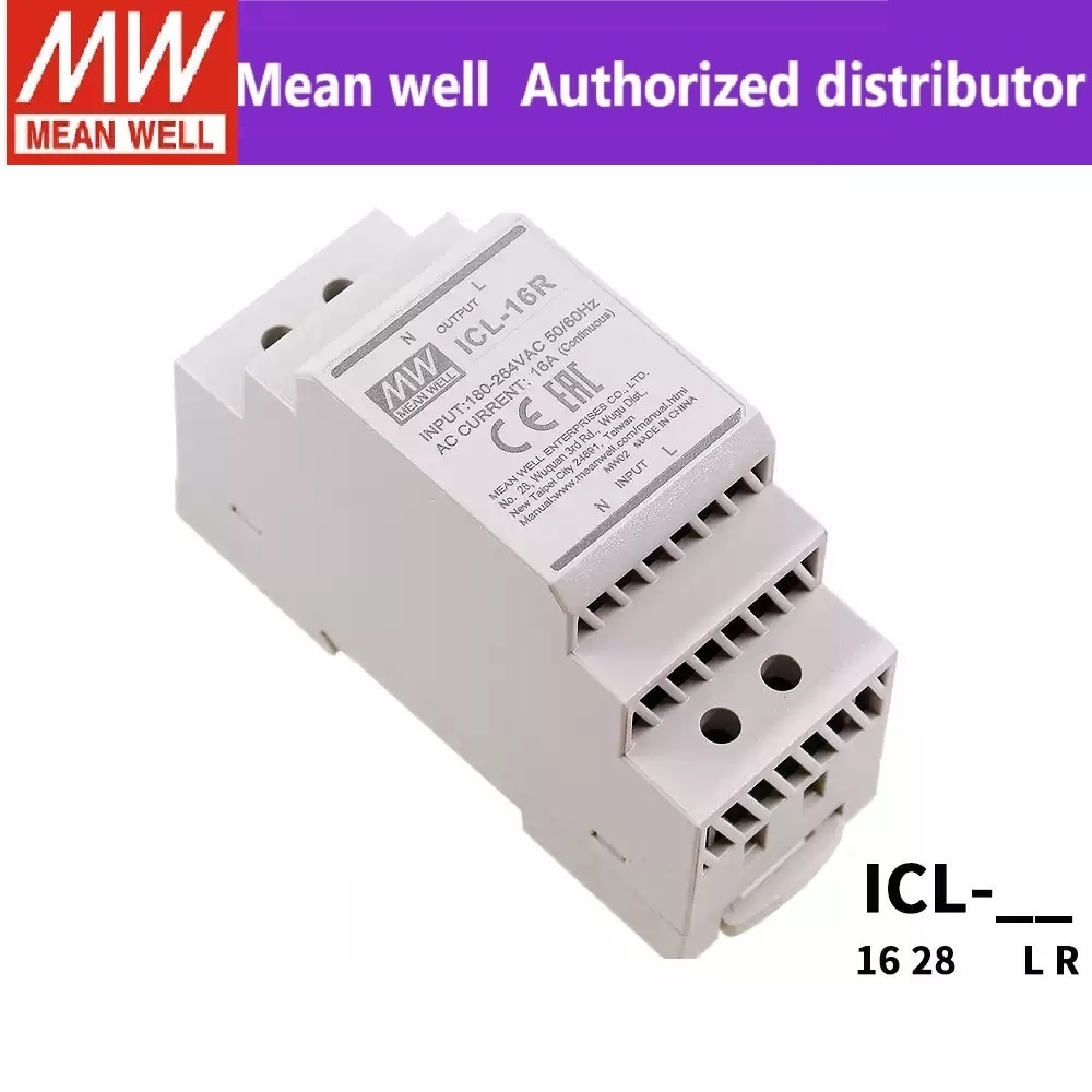 MEAN WELL Switching power supply ICL-16R/16L 16A AC Inrush Current ...