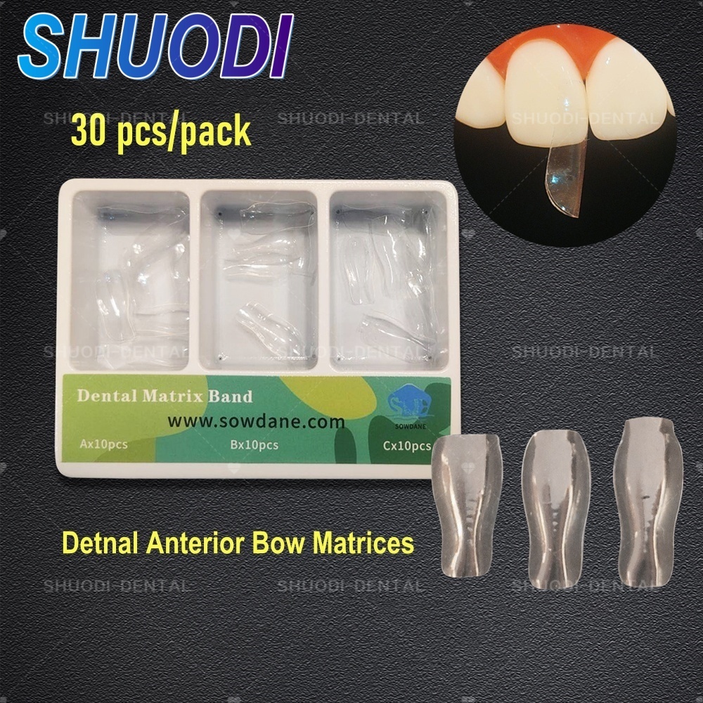 Dental Matrix Bands Anterior Matrix Strip Metal Matrices Transparent ...