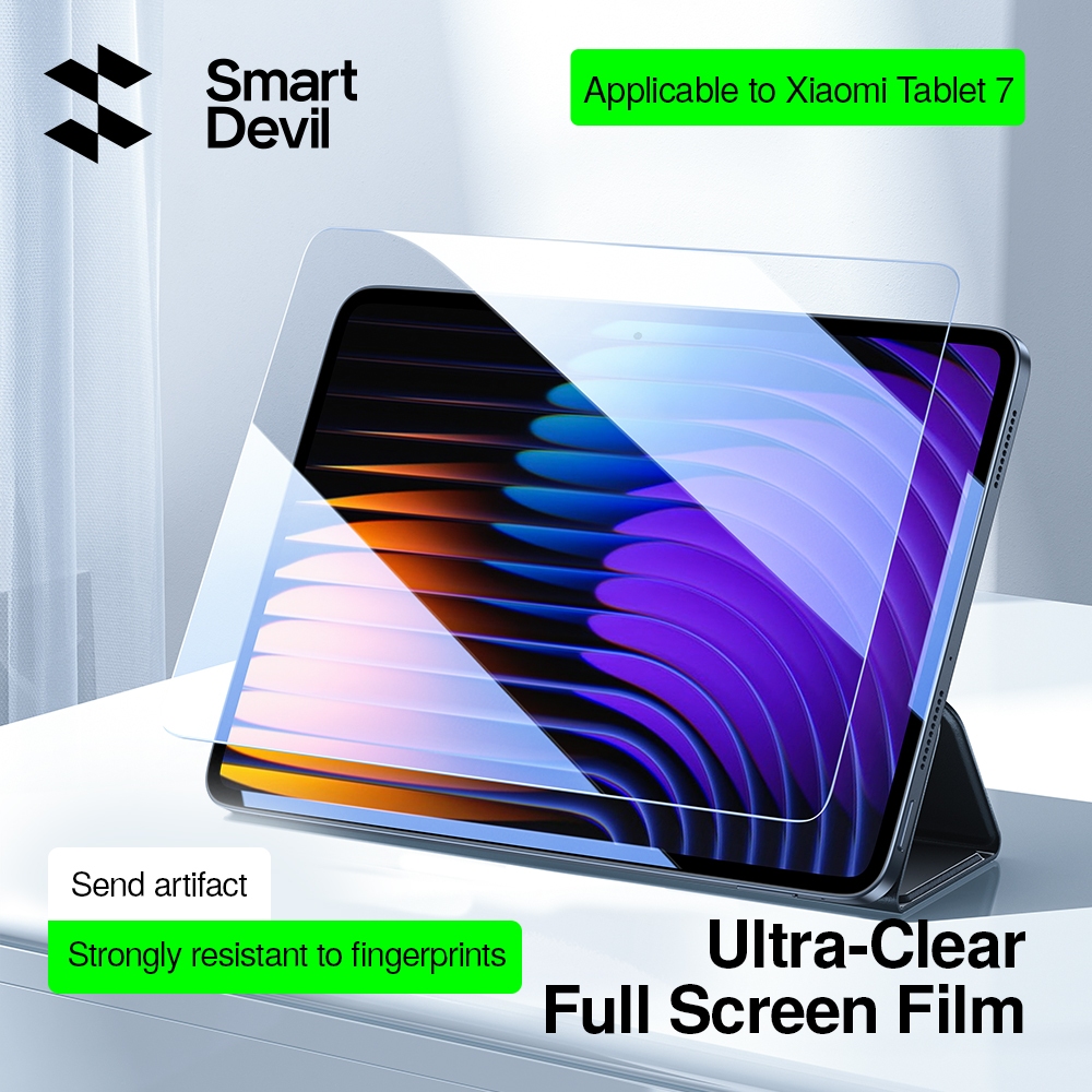 SmartDevil 2.5D Tempered Glass For Xiaomi Pad 7/7Pro Protective Tempered Film Full Screen 11.2 ...