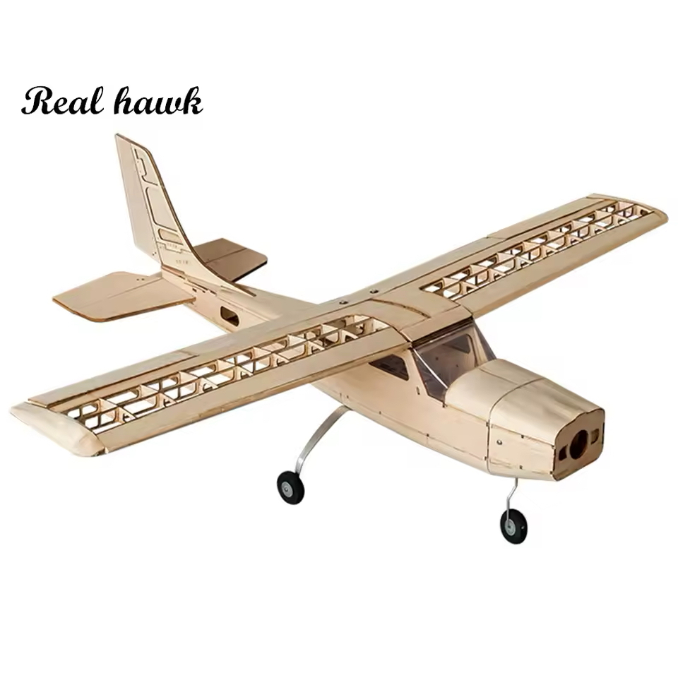RC AirPlanes Laser Cut Balsa Wood Airplane Kit New Cessna-150 Frame ...