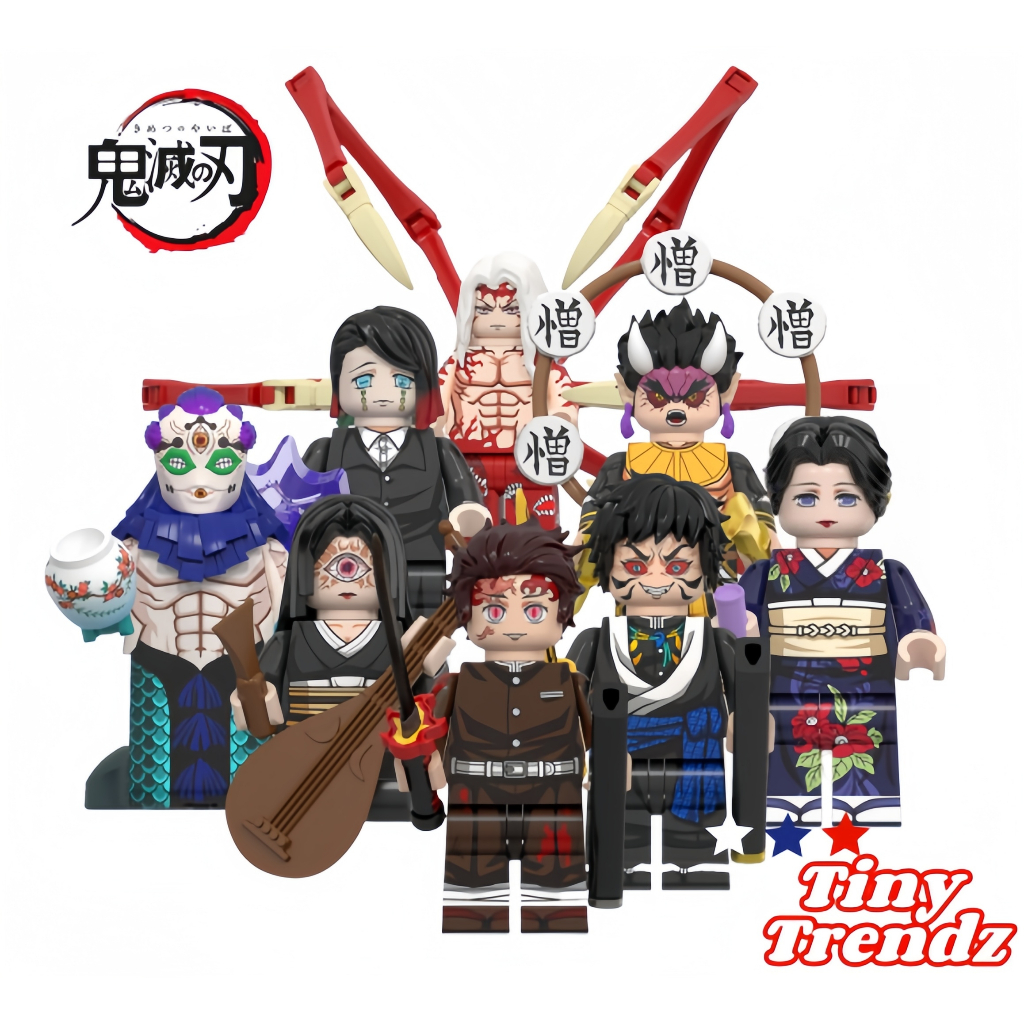Demon Slayer: Tanjirou Muzan Building Block Miniature Small Particles ...