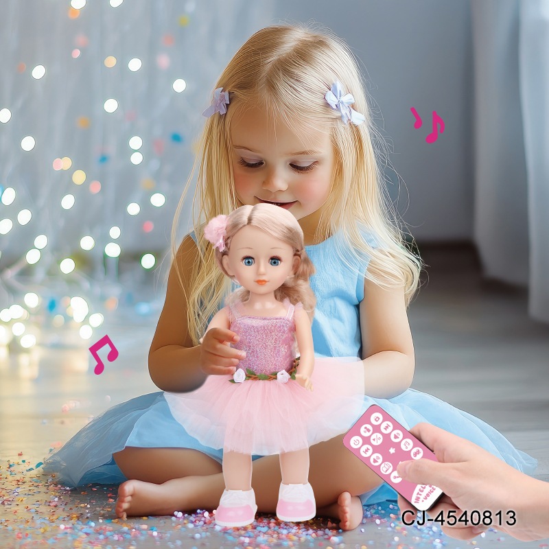 Walking Smart Doll 36cm Interactive Vinyl Toy Baby Remote Control ...