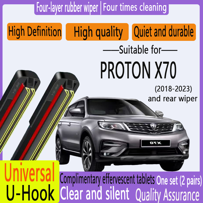 PROTON X70 (2018-2023) Wiper latest upgraded ninth generation four ...