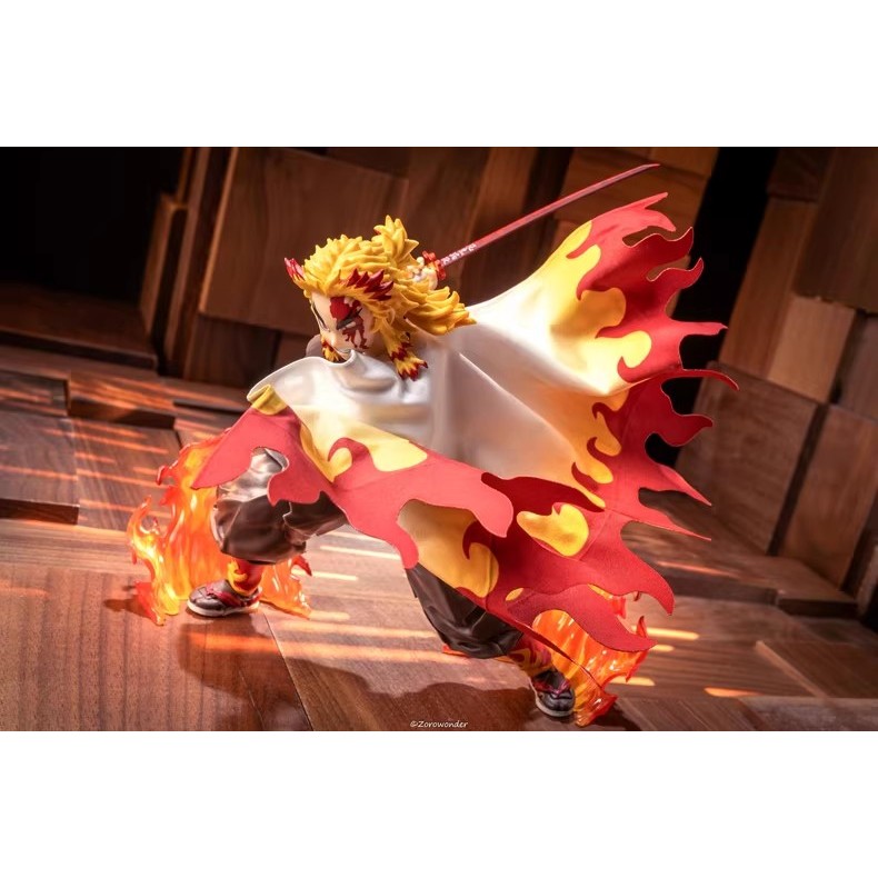 NANA figma BUZZmod Demon Slayer Flame Pillar Purgatory Kyojuro Cloak ...