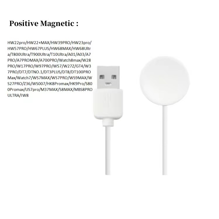 Positive Magnetic 4G/5G SmartWatch wirelesscharger Ultra Charging Fast ...
