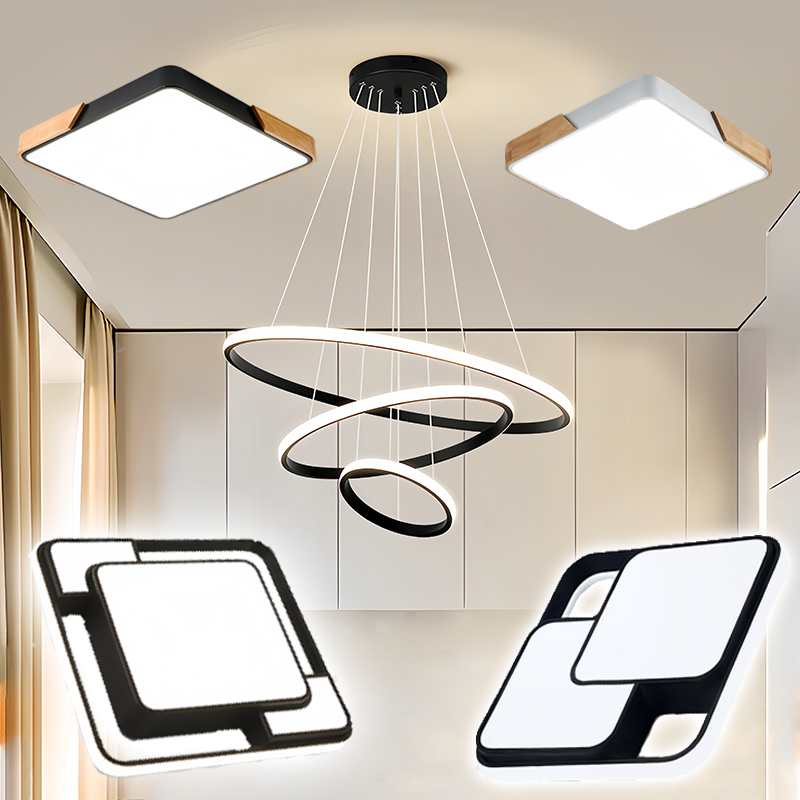 Modern LED Ceiling Lampu Siling Ruang Tamu Acrylic Ultra Ceiling Light ...