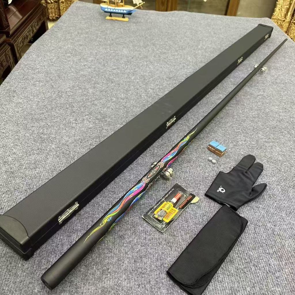 Black Technology Carbon Snooker Small Head Chinese Black Eight-in-One ...