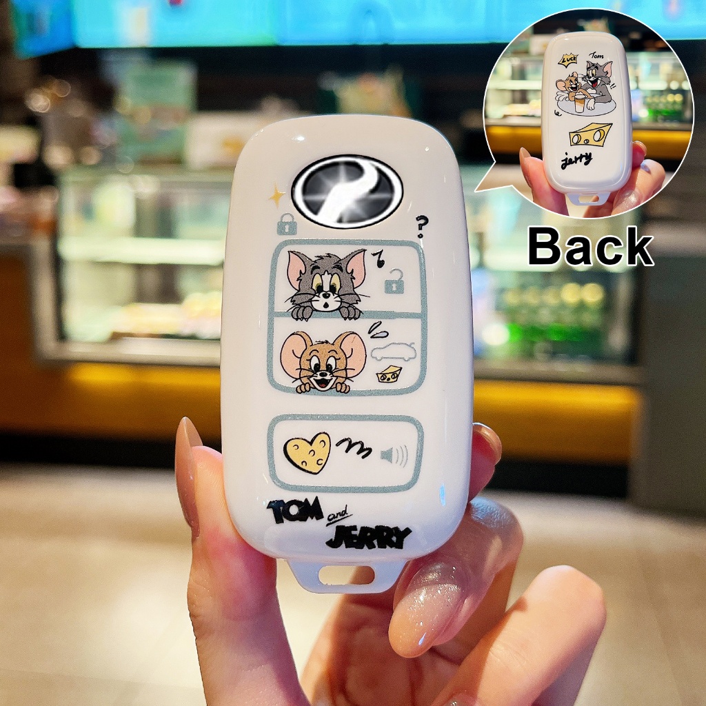 PERODUA ATIVA MYVI BEZZA AXIA ALZA VELOZ ARUZ Car Key Cover Cartoon ...
