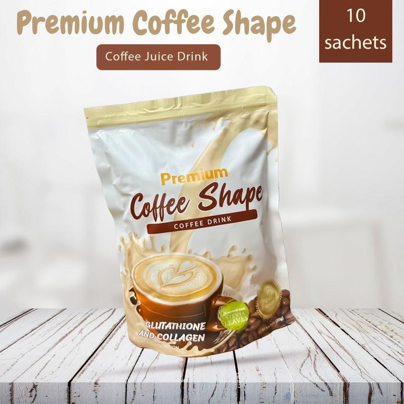Premium Collagen Coffee Shape Drink 20g*10pcs Premium Berry Glow Acai ...