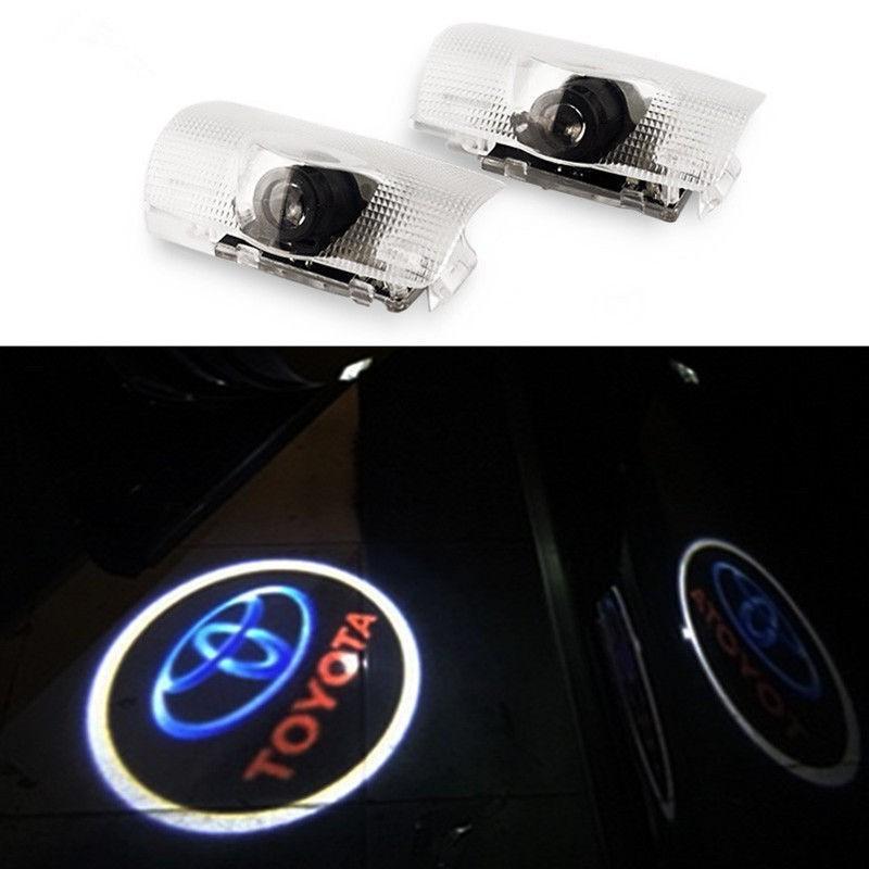 Toyota Accessories Door Projector LED Light Red Logo for Toyota Camry ...