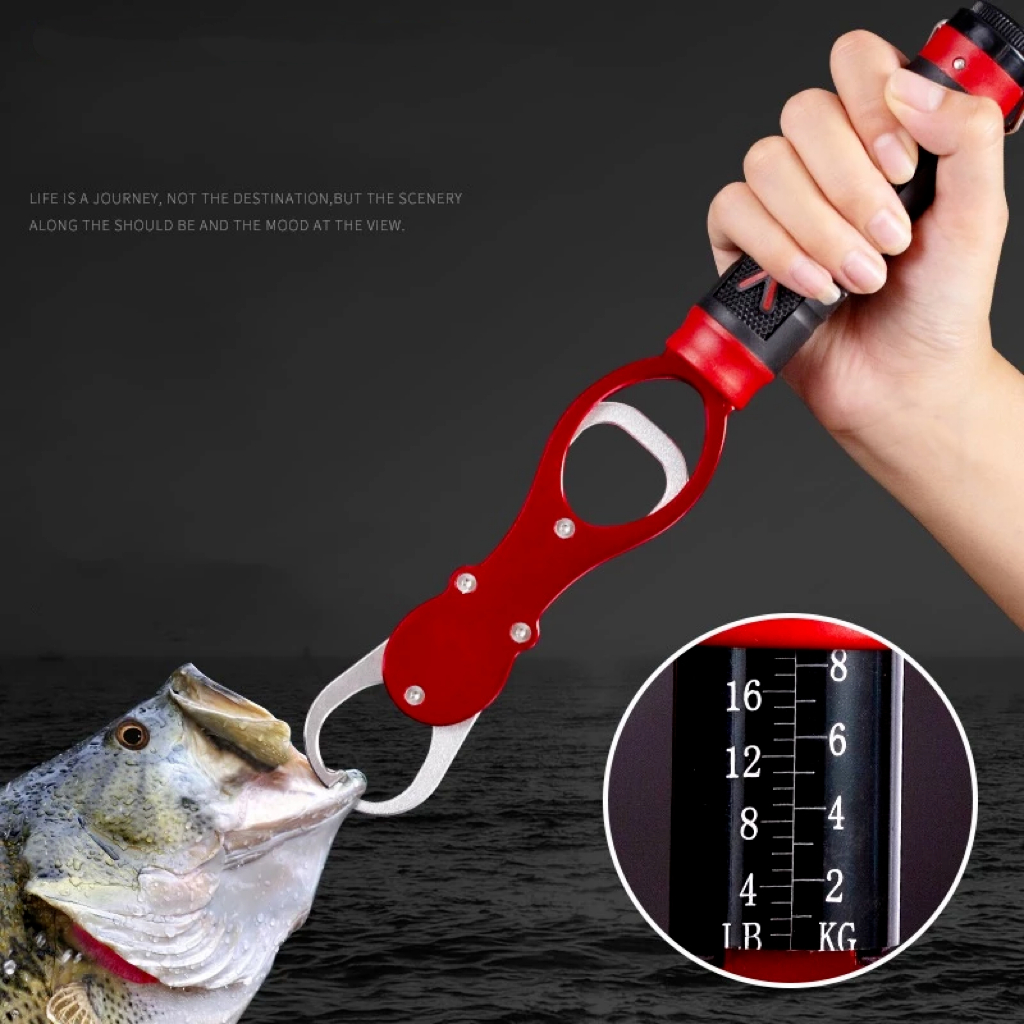 Fishing Gripper Aluminum Fish Grip Fish Tackle Lip Grip Holder Plier ...