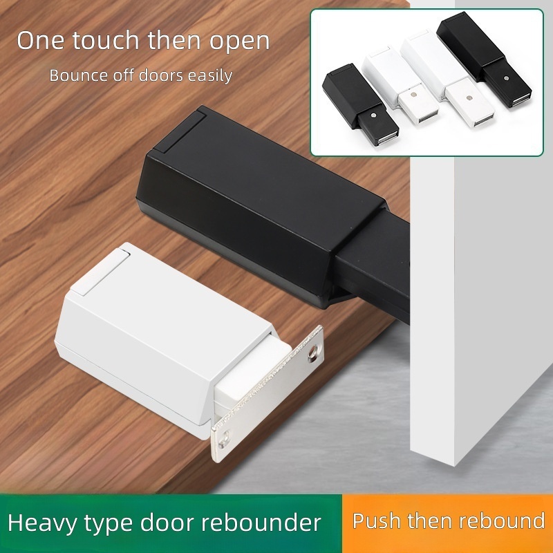 zinc alloy and plastic heavy type rebounder for cabinet door/push latch ...