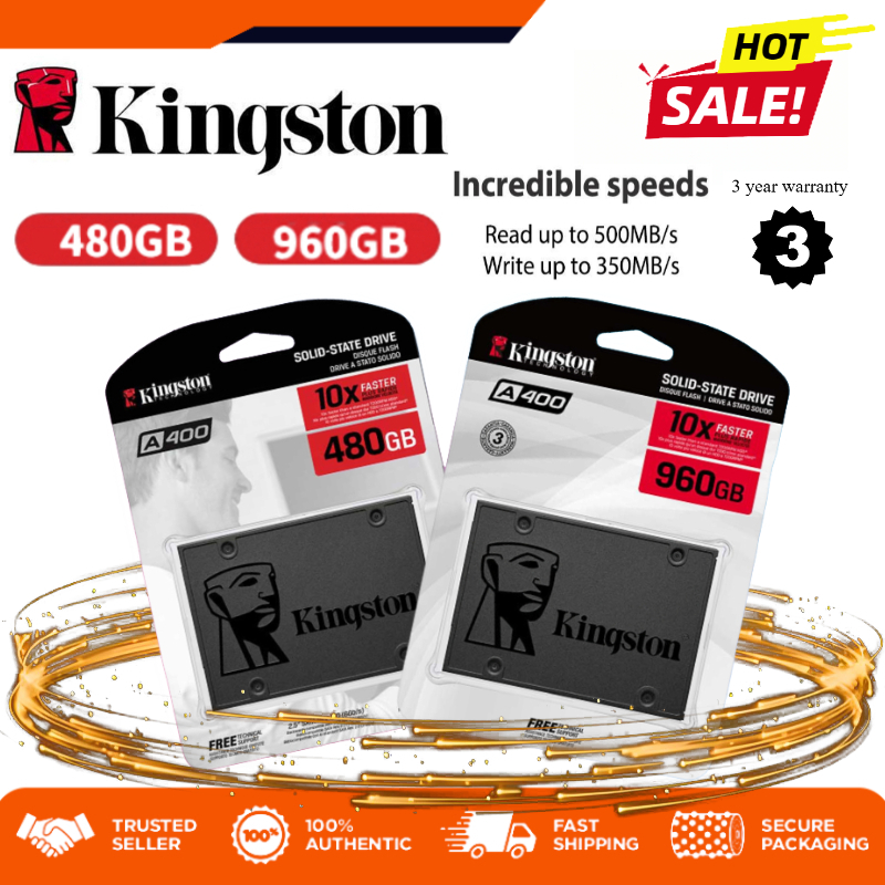 Kingston A400 480GB 512GB 960GB SSD SATA3 2.5 (SA400S37/480G/512GB/960GB) | Shopee Malaysia
