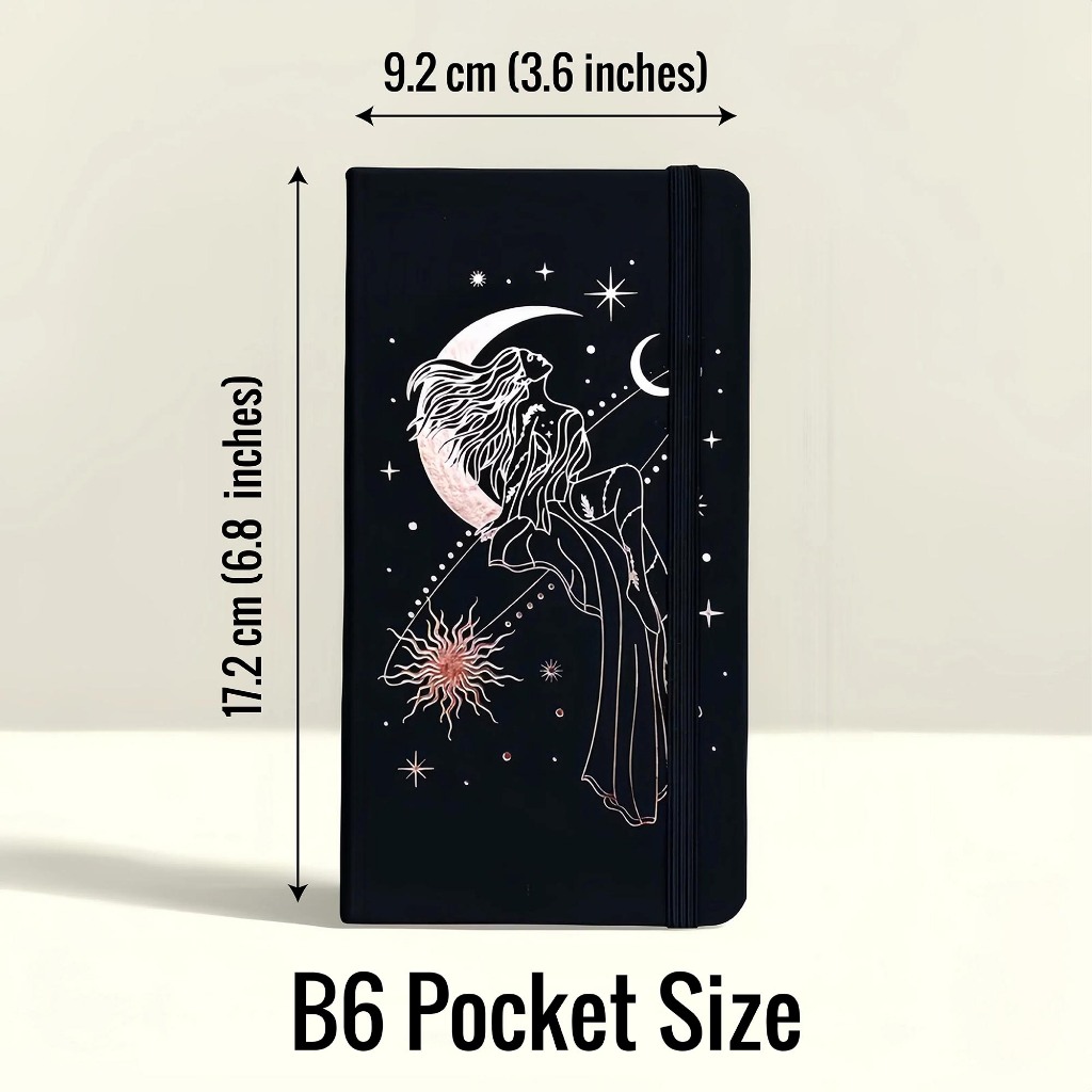 BUKE Boho Girl B6 Bullet Dotted Journal Pocket Size 3.6x6.8 inches ...