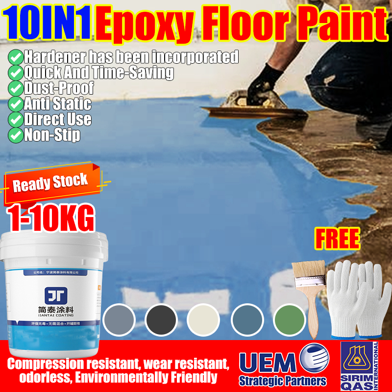 epoxy floor paint cat lantai simen Suitable For Warehouse,Workshop ...