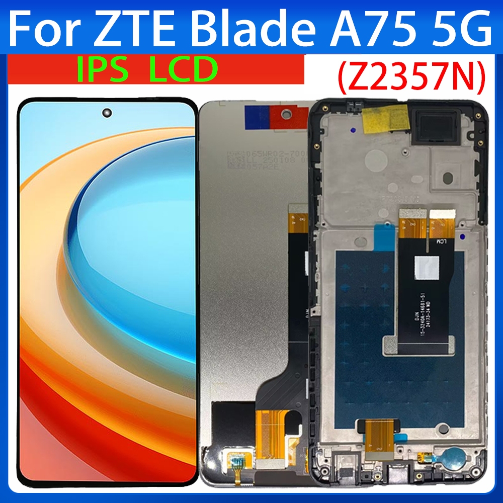6.56" High quality For ZTE BLADE A75 5G Z2357N LCD Display Screen Touch ...