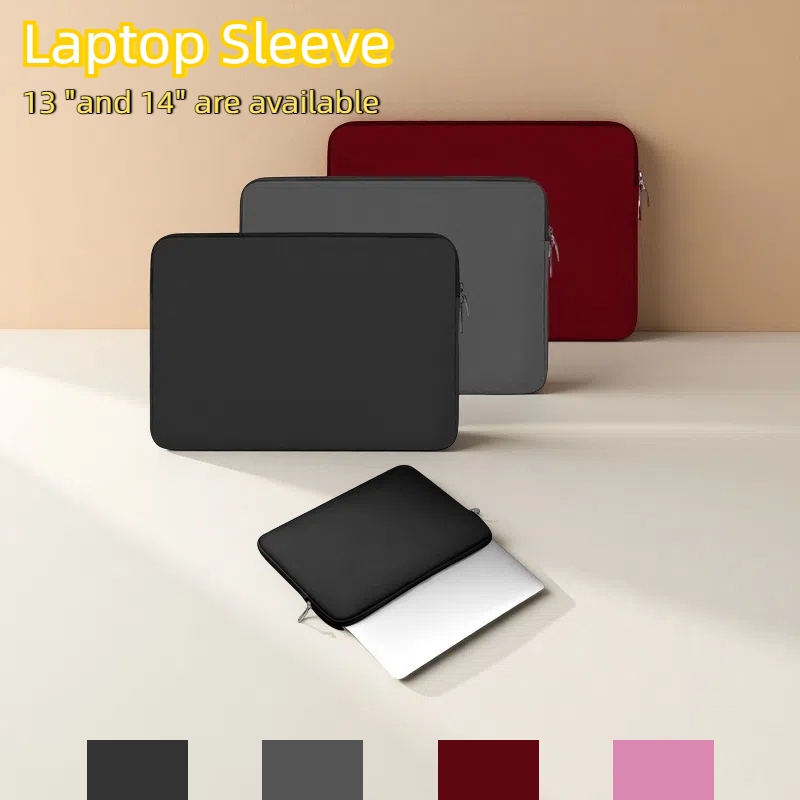 Laptop Sleeve Case, Soft Cover Protective Case Zipper Carrying Bag ...