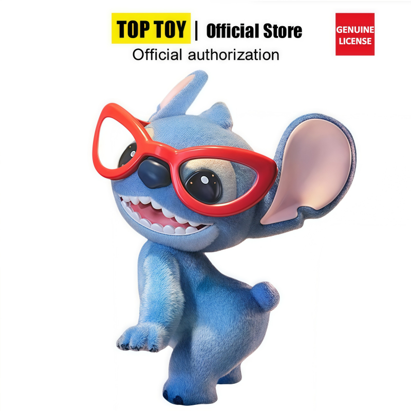 TOPTOY Disney Stitch "HELLO Stitch" series figure blind box ornament ...