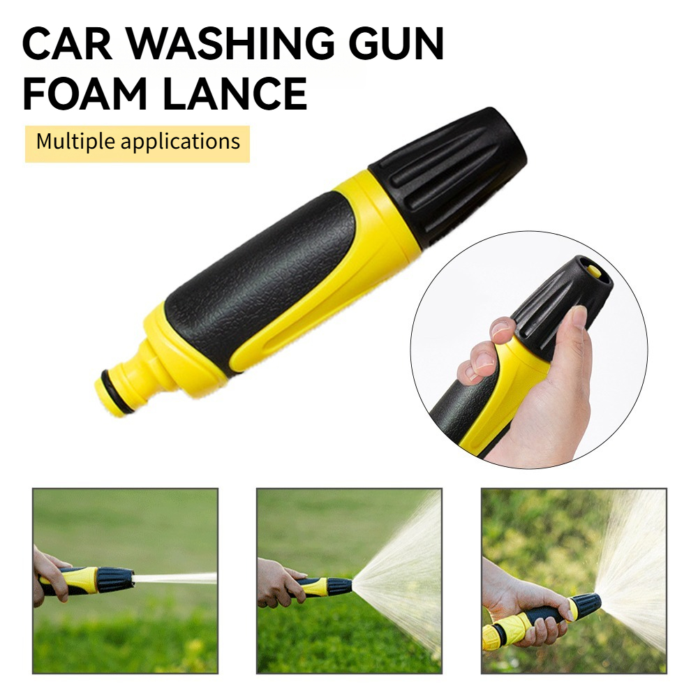 High Pressure Water Jet Water Spray Gun Portable Spray Nozzle Car Wash ...