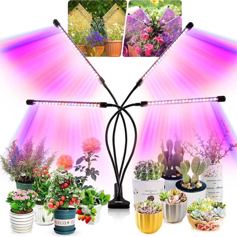 AIMI Plant Growth Lamp LED Red And Blue Light With Clip Imitating ...