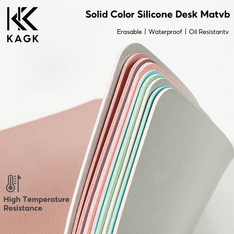 Leather Student Study Desk Mat Simple Office Computer Table Protector ...