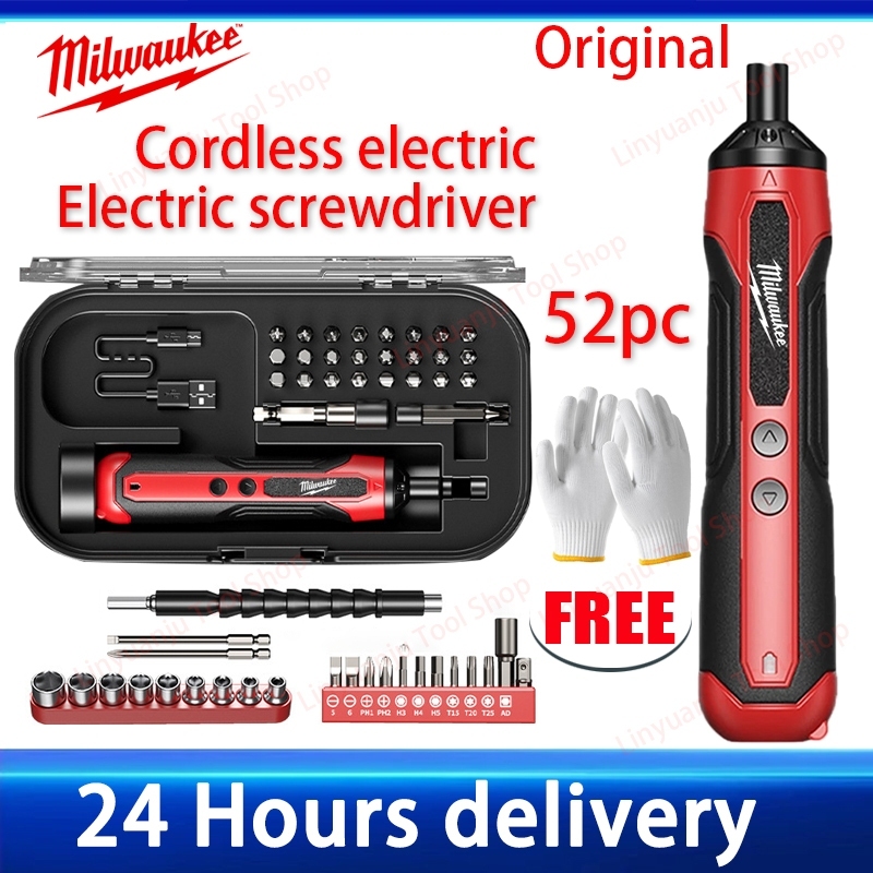 Original Milwaukee Electric screwdriver Drill Pen-style mini electric ...