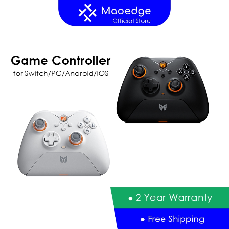 Maoedge Dual Hall Wireless Gamepad Bluetooth Game Controller for ...