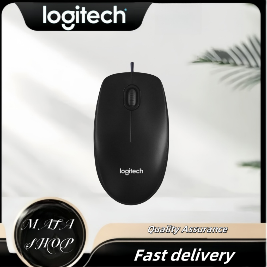 LOGITECH M100R WIRED MOUSE WITH FULL-SIZE COMFORT / OPTICAL COREDED ...