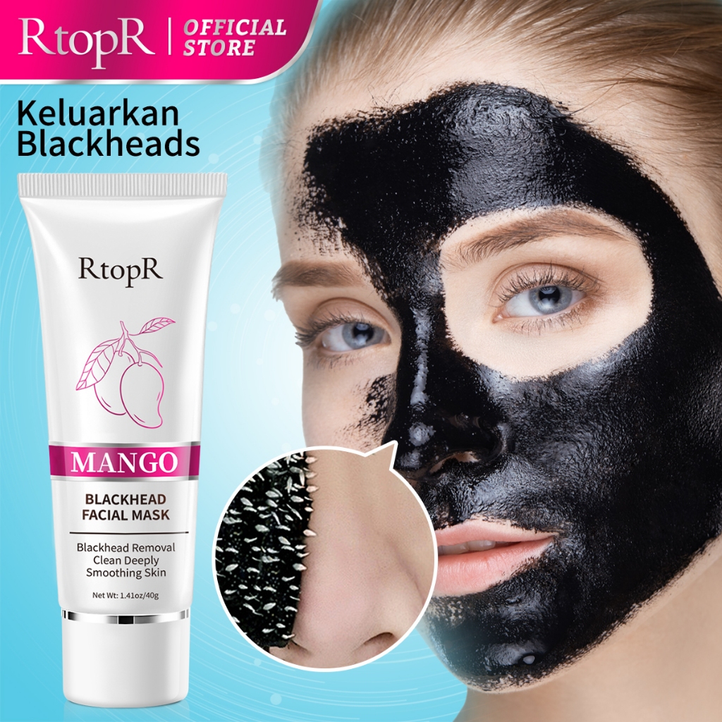 RtopR Mango Blackhead Removal Facial Mask Acne Treatment Oil-Control ...