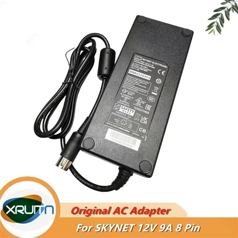 Original AC Adapter for BARCO SKynet SNP-A127-M Charger 12V 9A 8pin ...