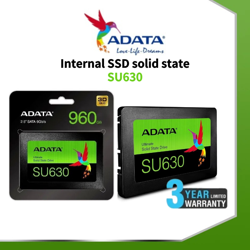 【480GB/960GB】ADATA SU630 SSD 2.5'' Solid state drives SATA3 6.0Gb/s ...