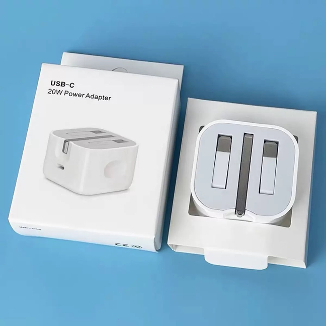 Fast Charging 20W USB-C Power Adapter for PD Cable Data Fast Charger PD ...