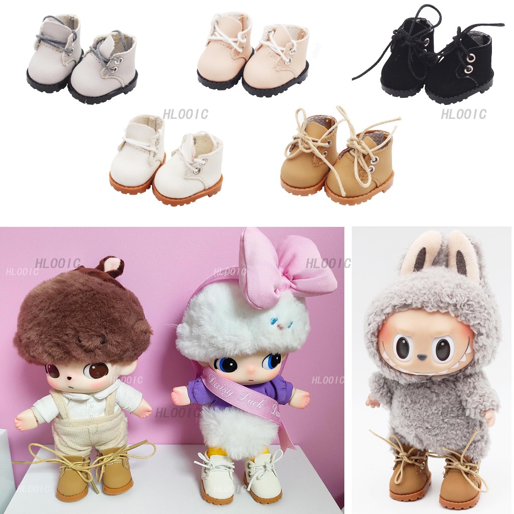 Doll shoes for DIMOO WORLD & Labubu &Crybaby & Baby Three Macaron Cute ...