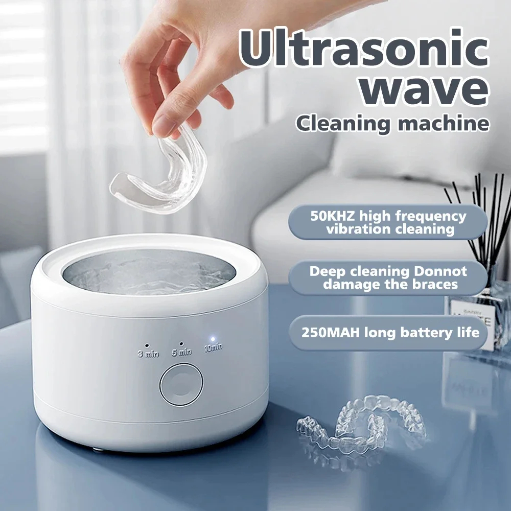 Ultrasonic Braces Cleaning Machine Household Denture Cleaning Box ...