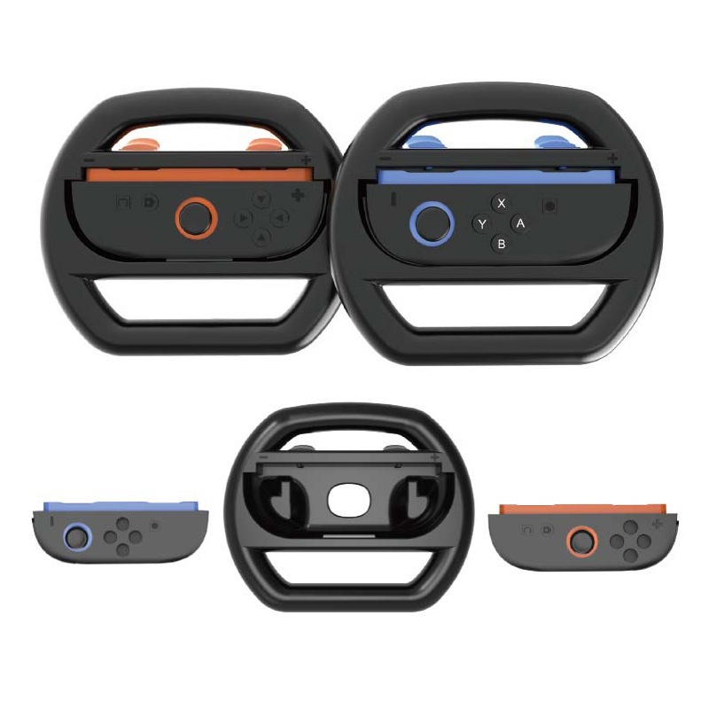 2 Packs Steering Wheel Compatible with Nintendo Switch 2 Wheel Family ...