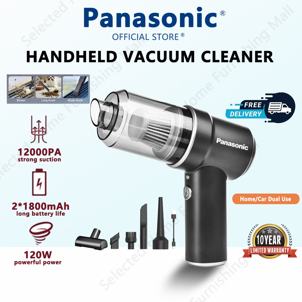 [10-year warranty* in stock] Panasonic Handheld Cordless Vacuum Cleaner ...