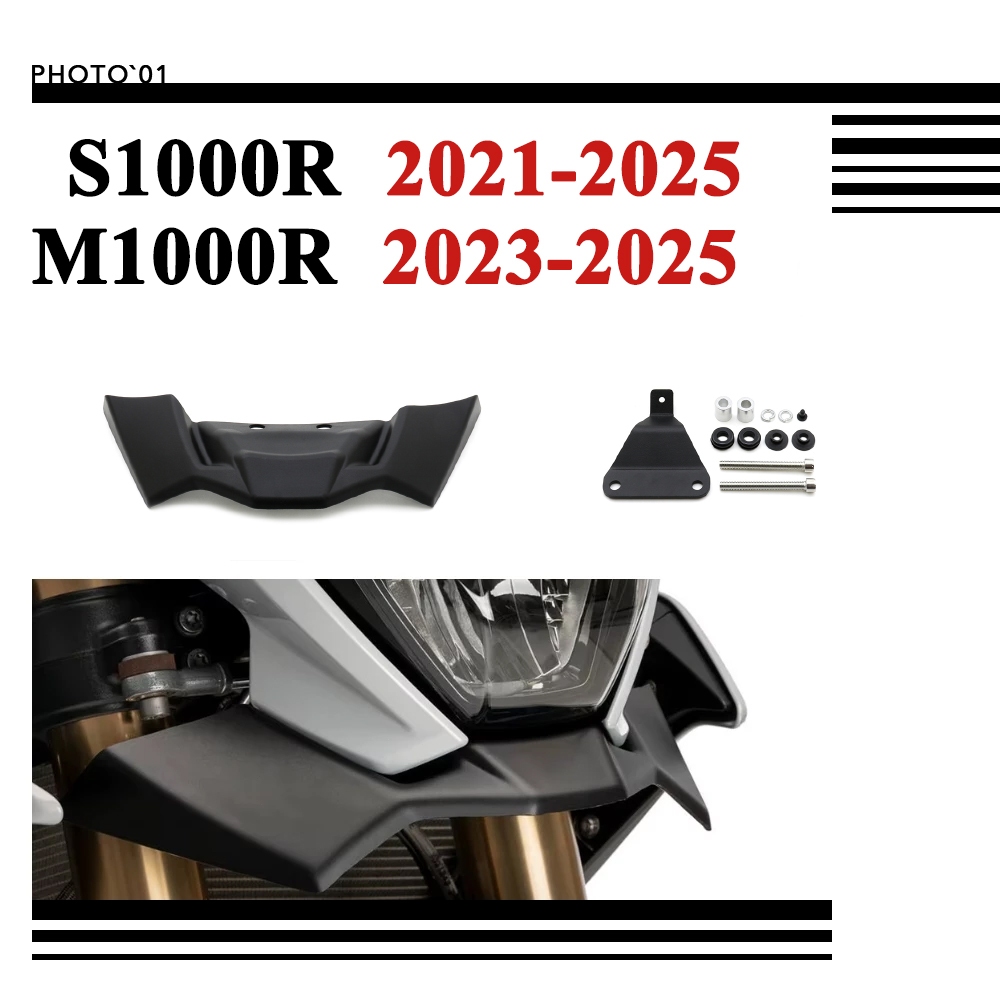 PSLER For BMW S1000R M1000R Winglet Front Fender Fairing Cover Wing ...