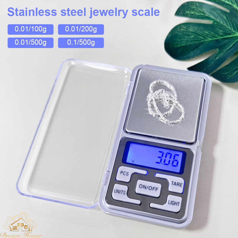 100g/200g/500g x 0.01g /0.1g/ Mini Electronic Scale Mini Digital Weight ...