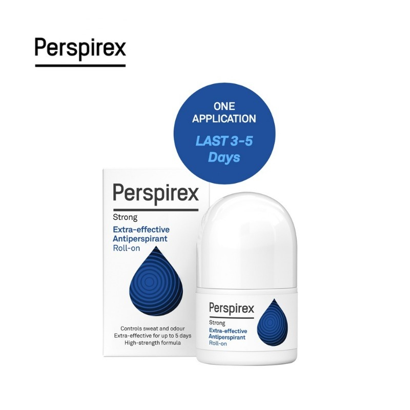 Perspirex Strong Extra-effective Antiperspirant Roll-on (20ml) | Shopee ...