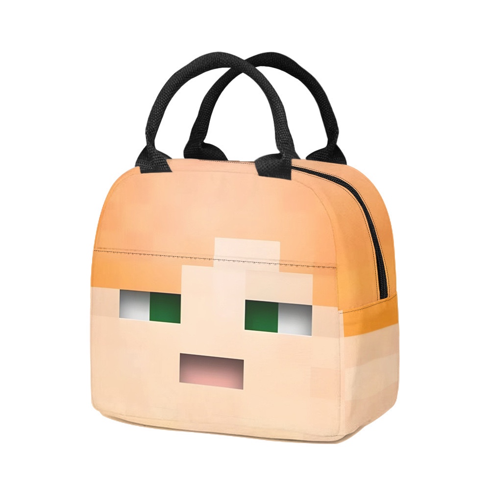 Roblox Minecraft Lunch Bag Minecraft Children Lunch Bag Student Lunch ...