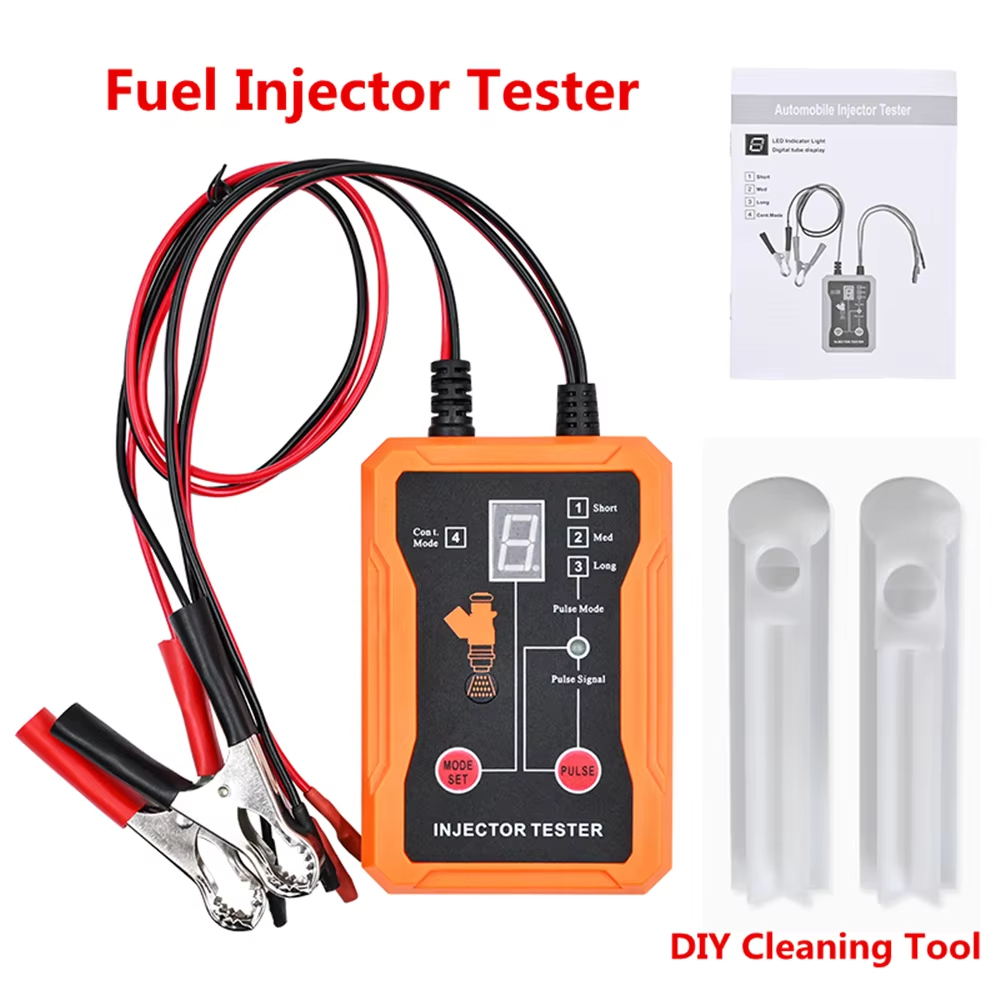 12V Upgraded Fuel Injector Tester & DIY Cleaning Tool， Test Two ...