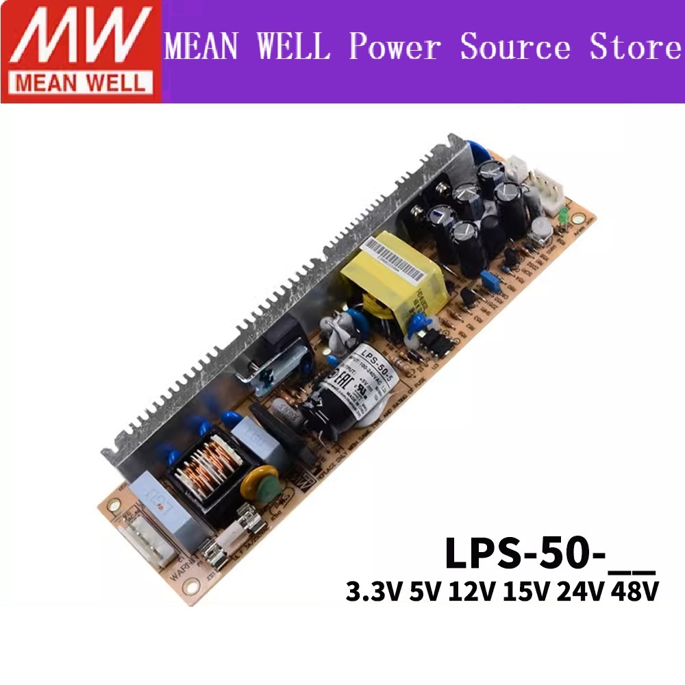 Original MEAN WELL PCB bare board power supply LPS-50 LPS-50-12 LPS-50 ...